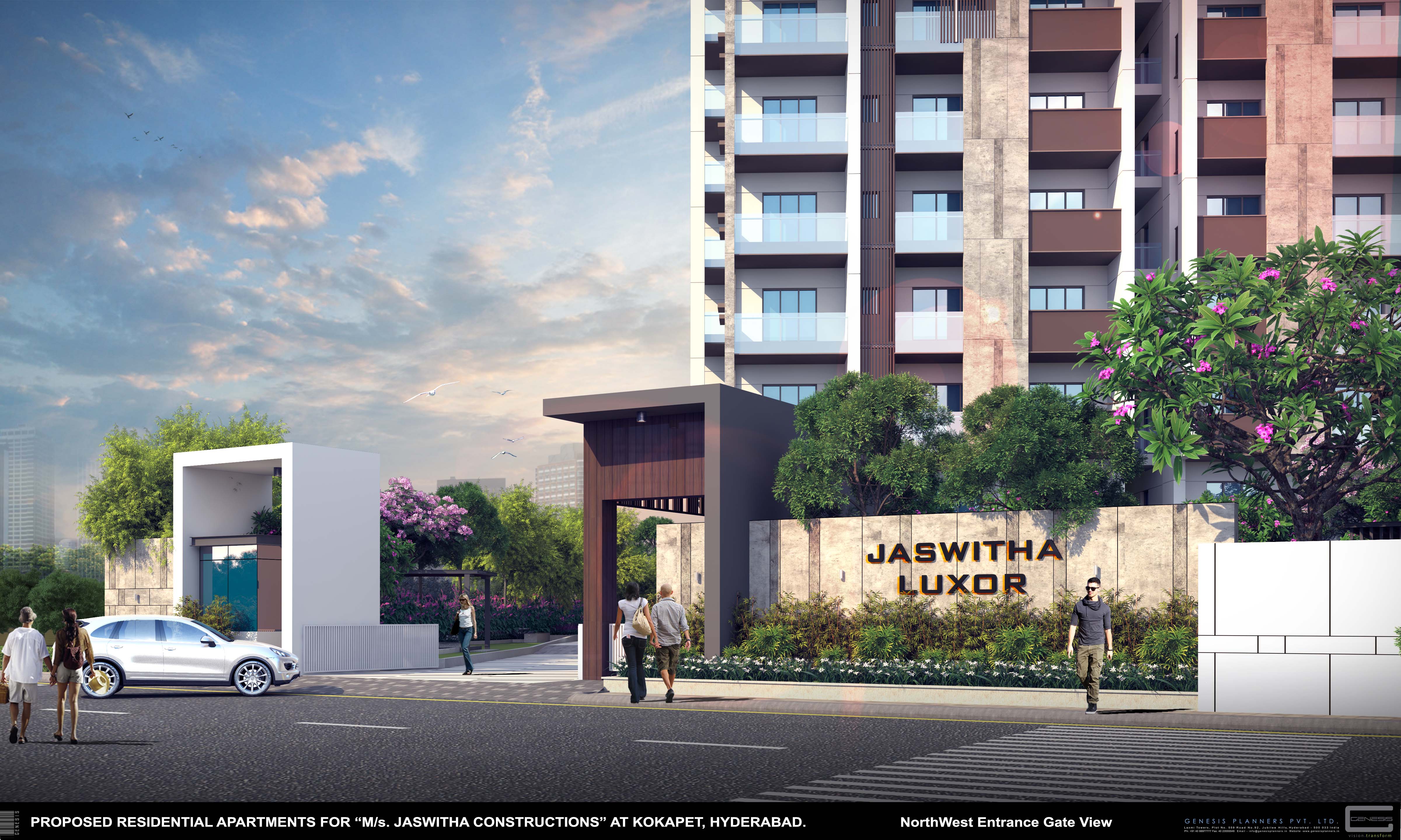 Mahathi Jaswitha Cyber Connect - Price on Request, 2 BHK-3 BHK BHK ...