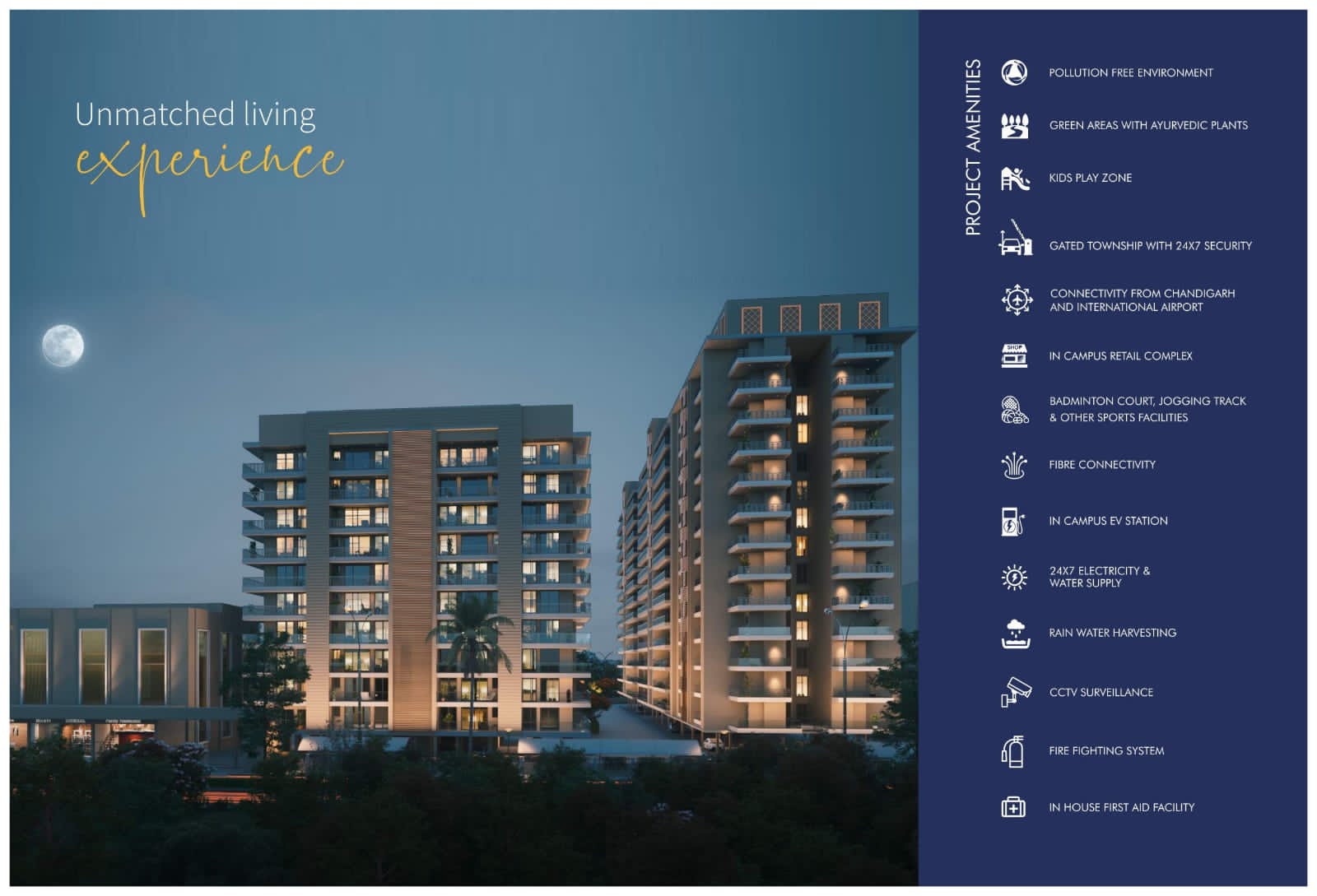 Resale 3 Bedroom 1750 Sq.Ft. Apartment in High Ground Zirakpur - 5156071