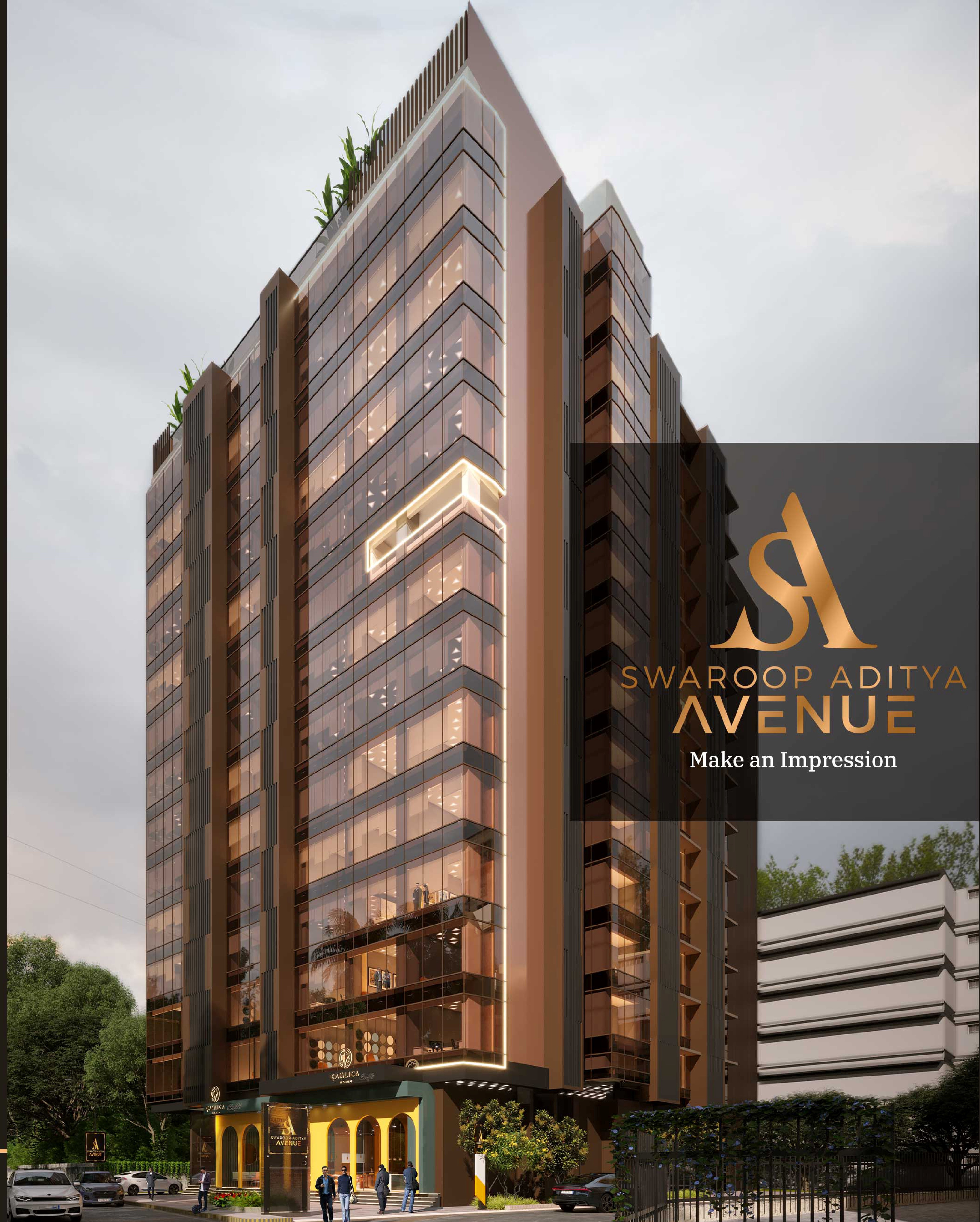 Resale Commercial Office Space 634 Sq.Ft. in Swaroop Aditya Avenue ...