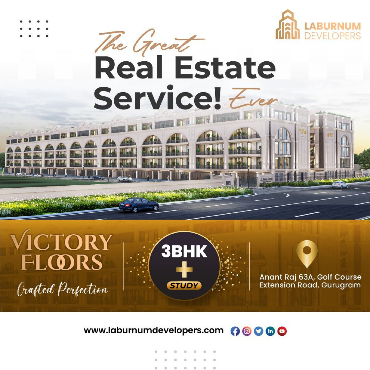 Resale 3 Bedroom 1700 Sq.Ft. Builder Floor in Anant Raj Ashok Estate ...