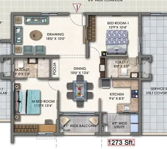 Aparna Sarovar Zicon Nallagandla Hyderabad | Price List, Floor Plan ...