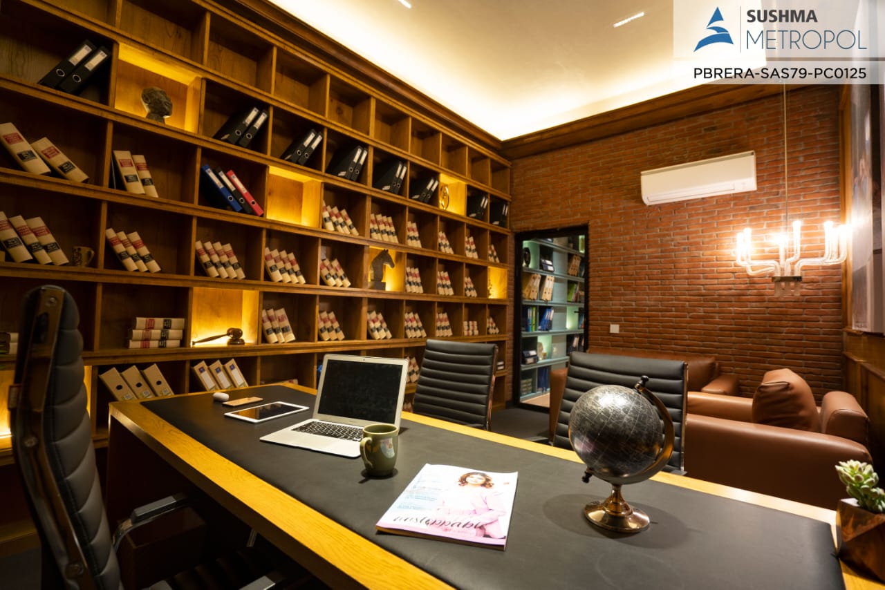 Resale Commercial Office Space 738 Sq.Ft. in Sushma Metropol, International Airport Road ...