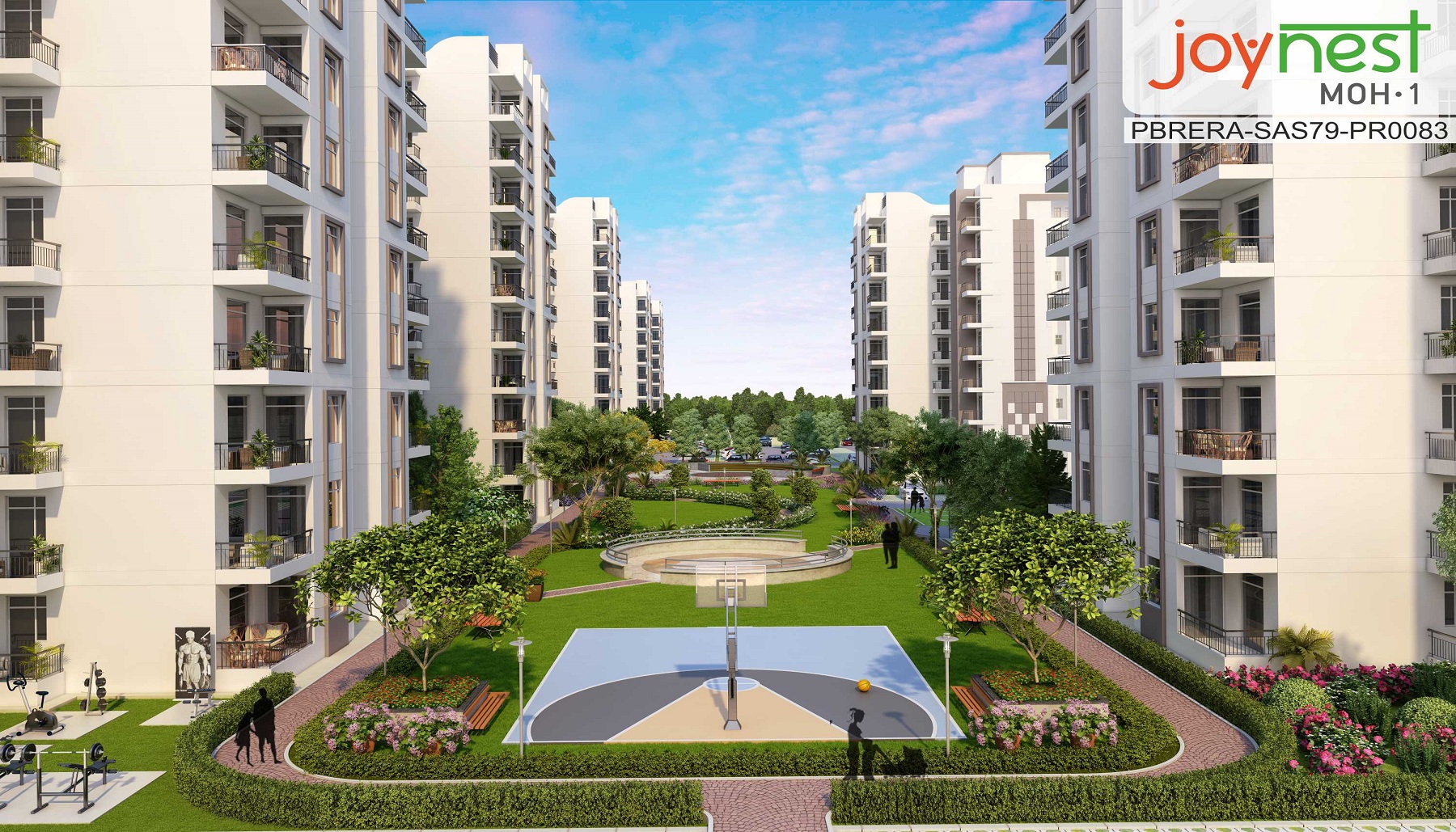 Resale 3 Bedroom 1640 Sq.Ft. Apartment in Sushma Joynest MOH, Bir Chhat ...