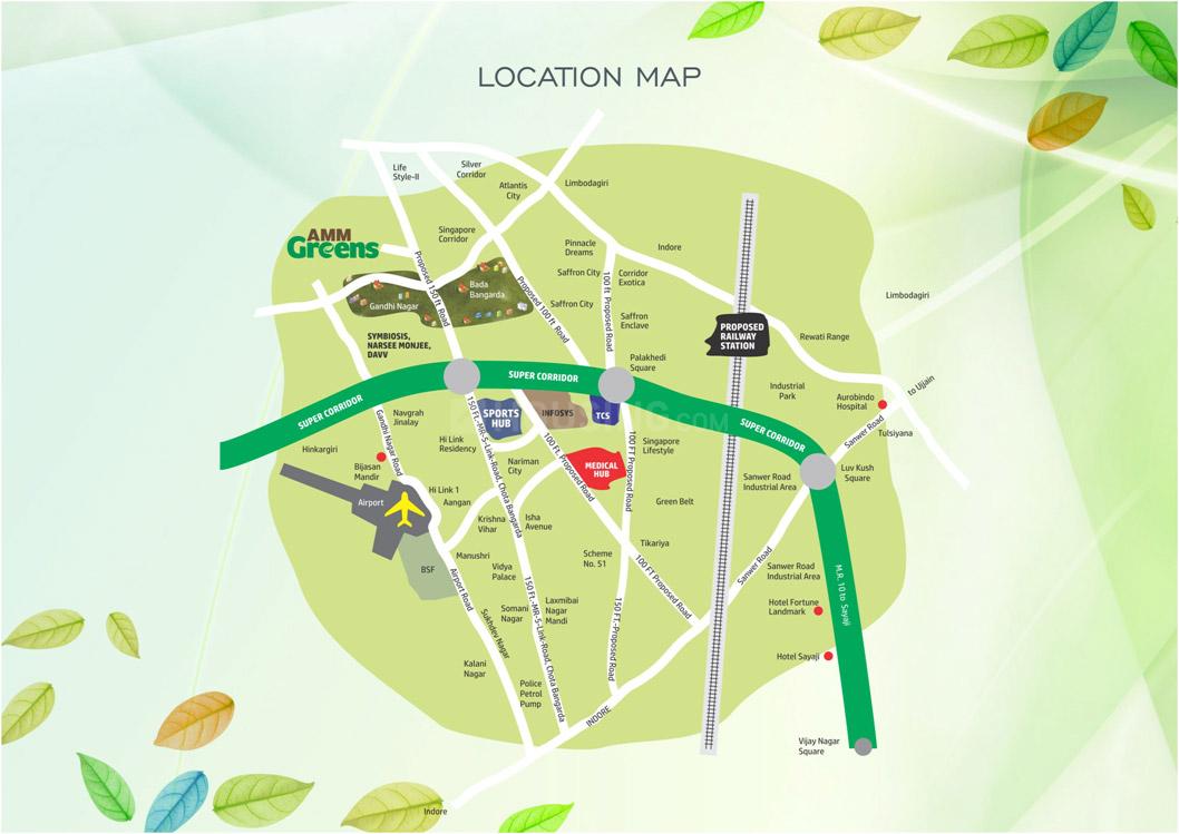 Resale 1000 Sq.Ft. Plot in Bada Bangarda Indore - 6731410