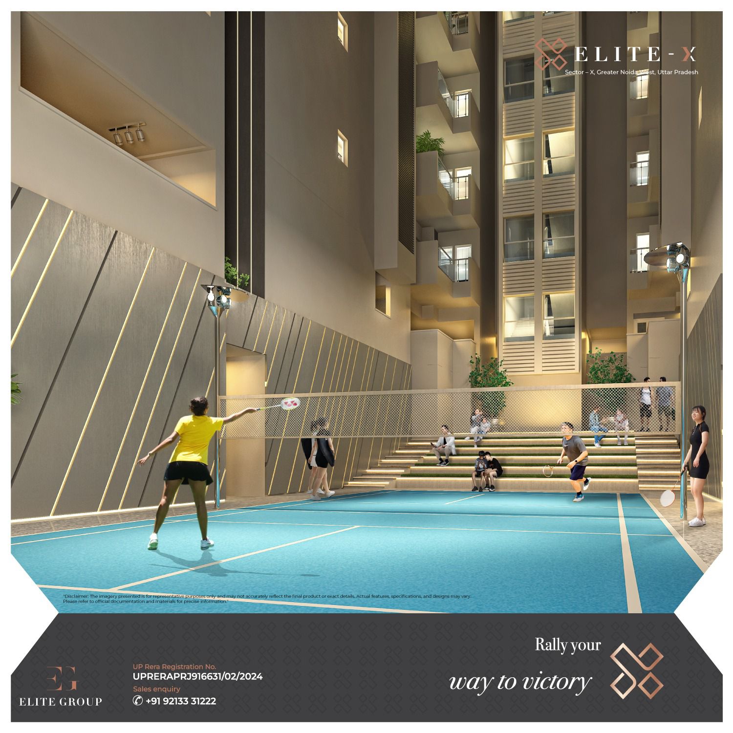 Resale 3 Bedroom 1900 Sq.Ft. Apartment in Elite X, Noida Ext Sector 10 ...