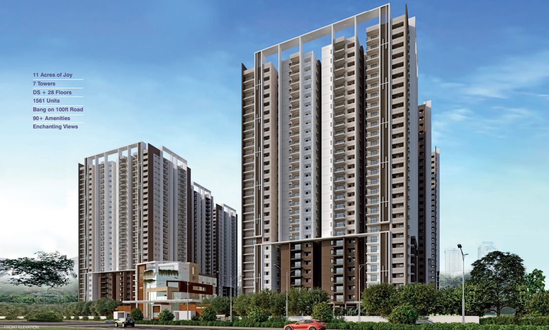 Resale 3.5 Bedroom 2355 Sq.Ft. Apartment in Vision Arsha, Tellapur ...