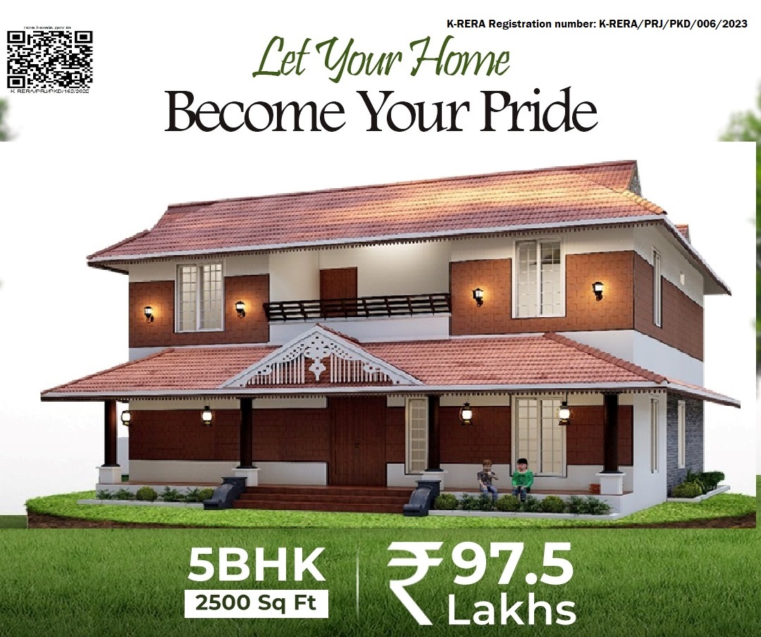 Resale 5 Bedroom 2500 Sq.Ft. Independent House in Mankara Palakkad ...