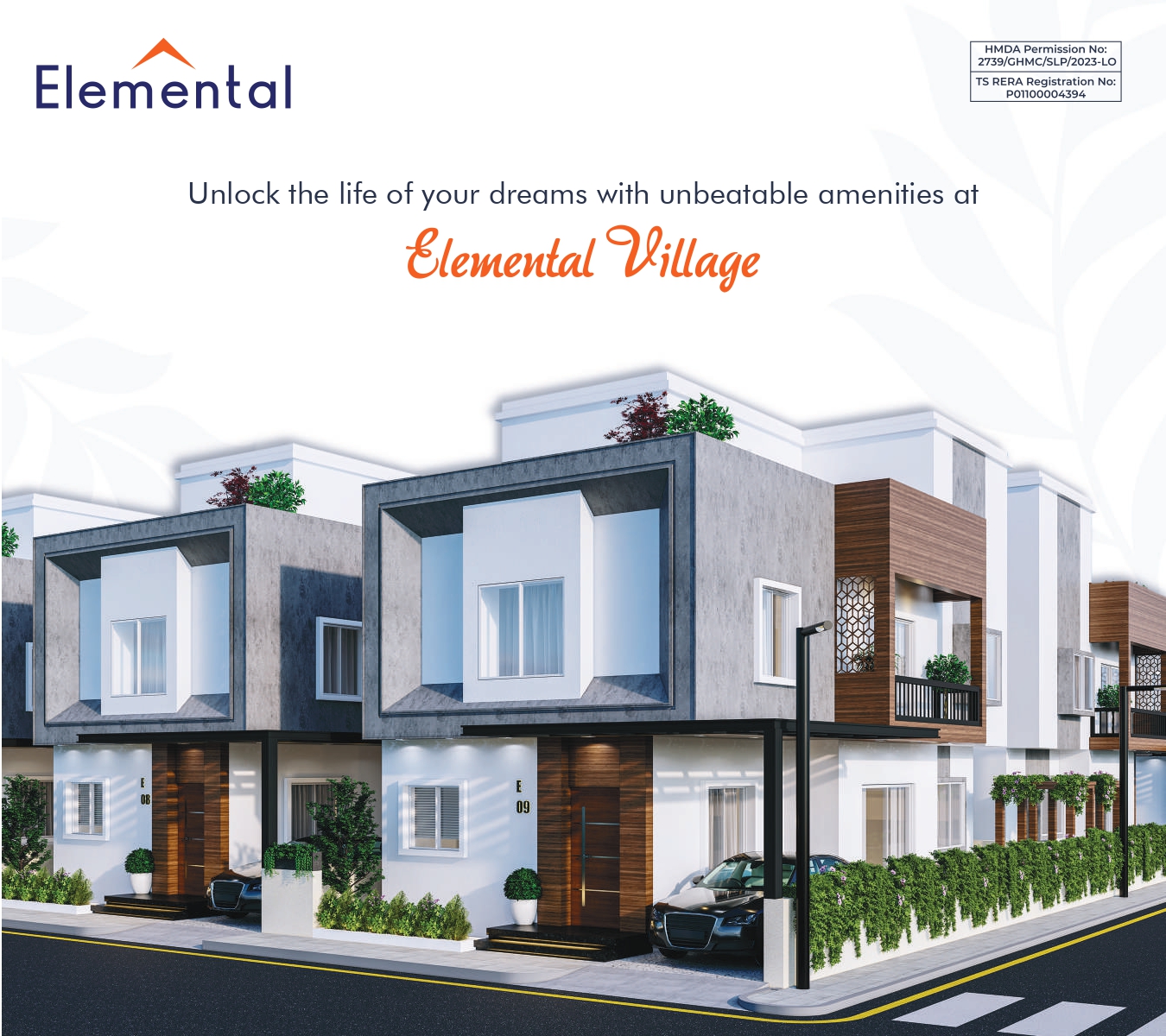 Resale 4 Bedroom 2100 Sq.Ft. Villa in Elemental Village, Patancheru Hyderabad - 7445444