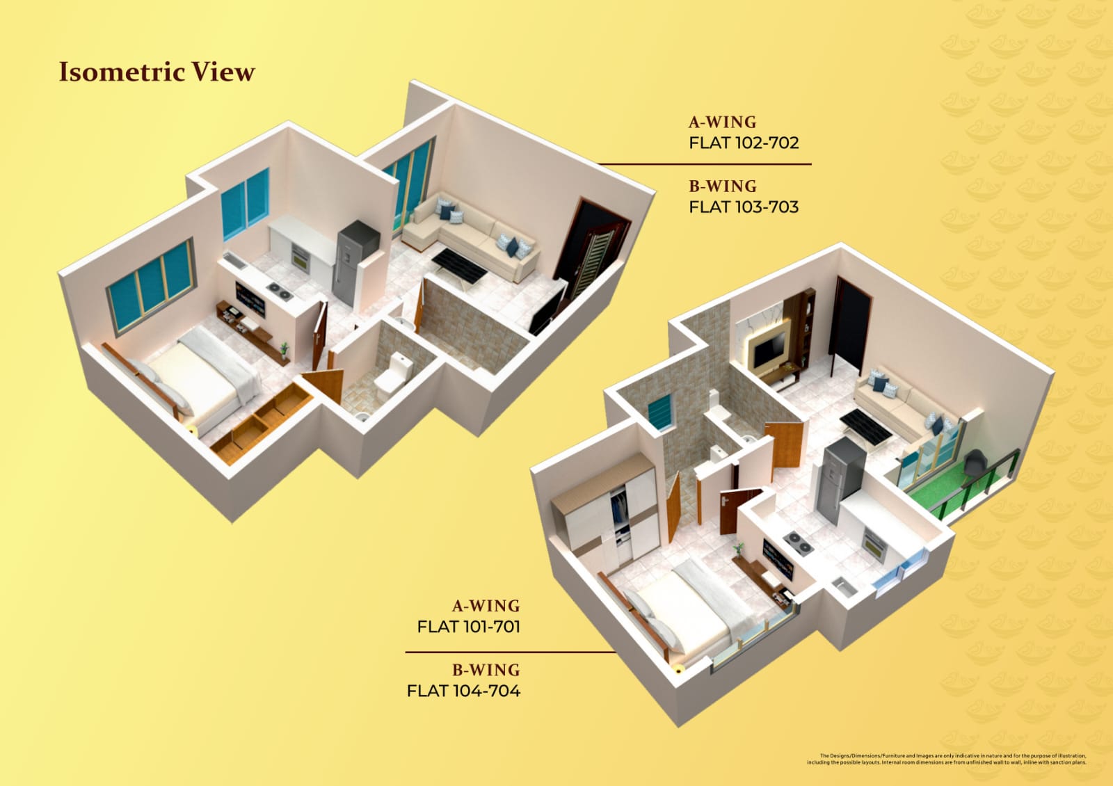 Resale 1 Bedroom 398 Sq.Ft. Apartment in Nest Paradise, Varp Thane ...