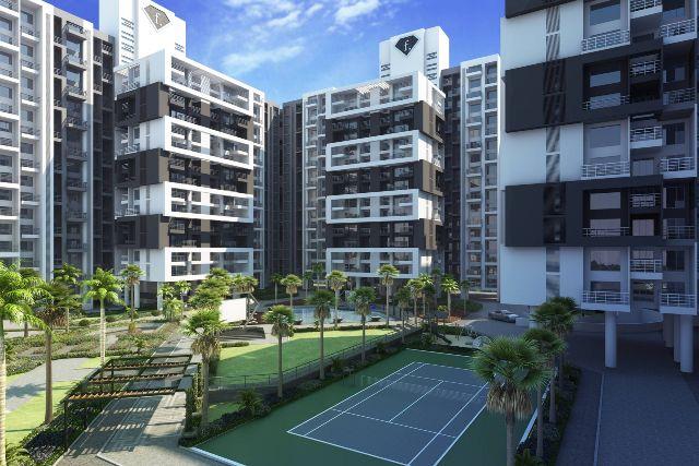 Resale 3 Bedroom 1630 Sq.Ft. Apartment in Brahma F Residences, Kalyani ...