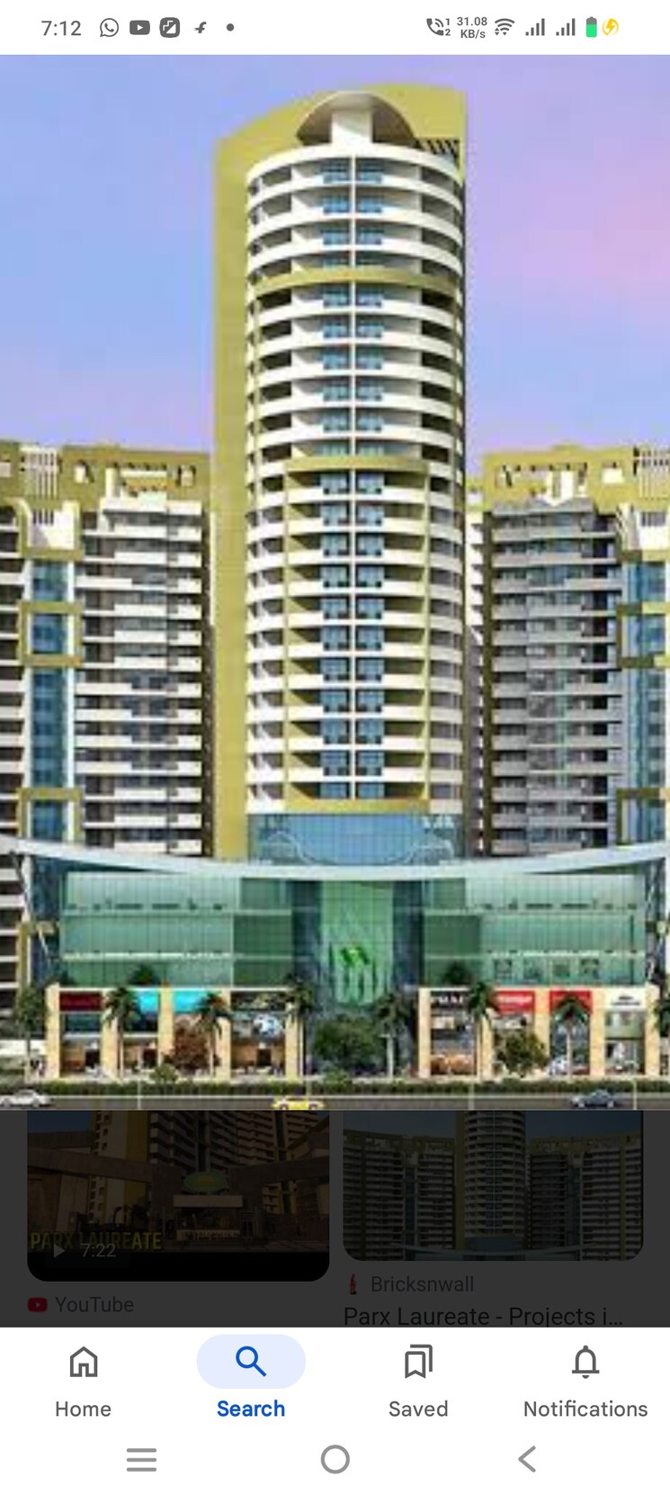 Rental 3 Bedroom 3205 Sq.Ft. Apartment in Parx Laureate, Sector 108 ...