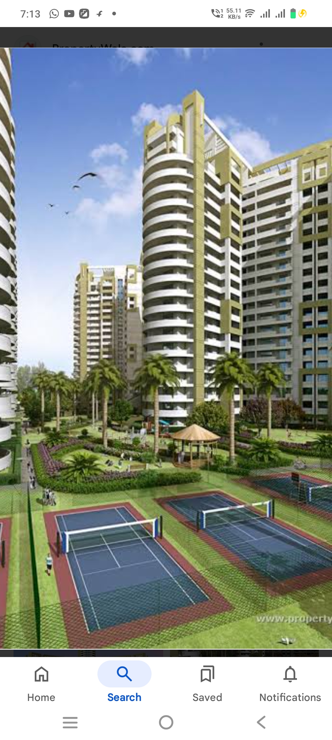 Rental 4 Bedroom 3850 Sq.Ft. Apartment in Parx Laureate, Sector 108 ...