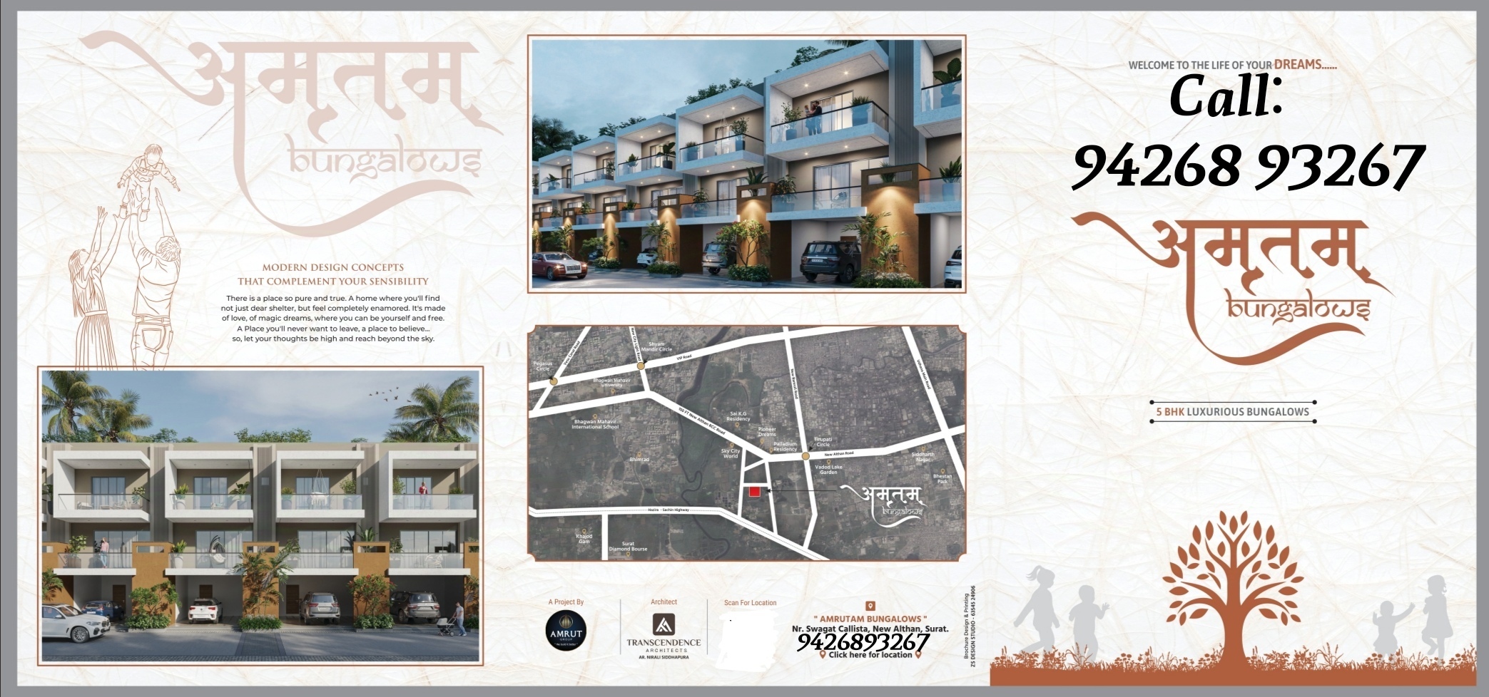 Resale 5 Bedroom 105 Sq.Yd. Villa in New Althan Surat - 8084507