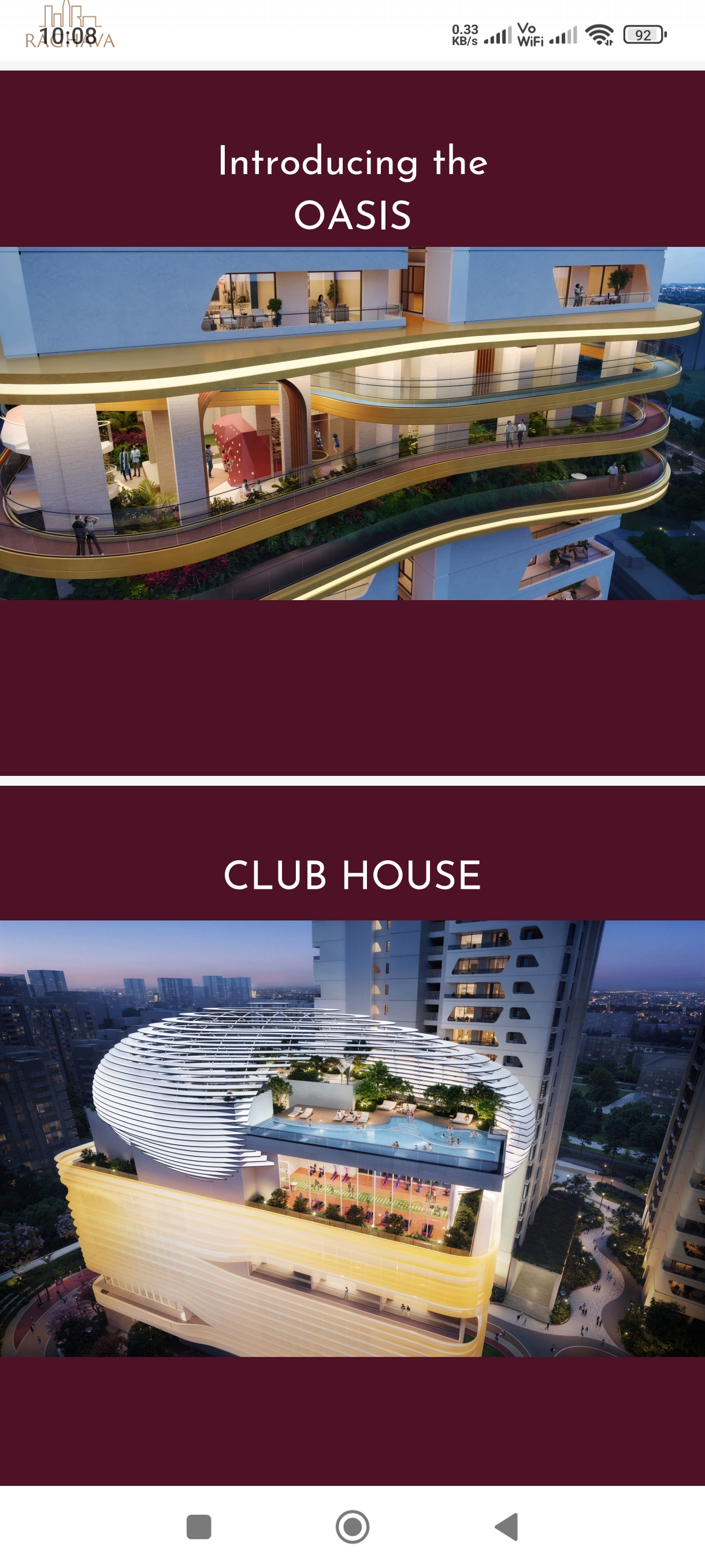 Resale 4 Bedroom 3600 Sq.Ft. Apartment in Raghava Cinq, Financial ...