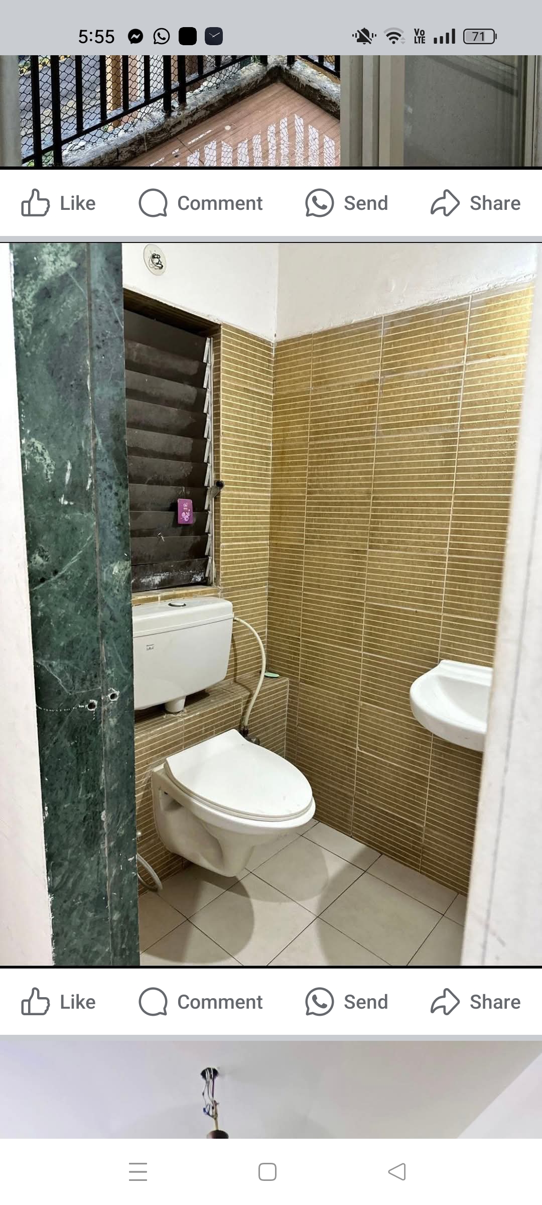 Rental 1 RK 300 Sq.Ft. Apartment in Asmita Sand Dunes, Malad West ...