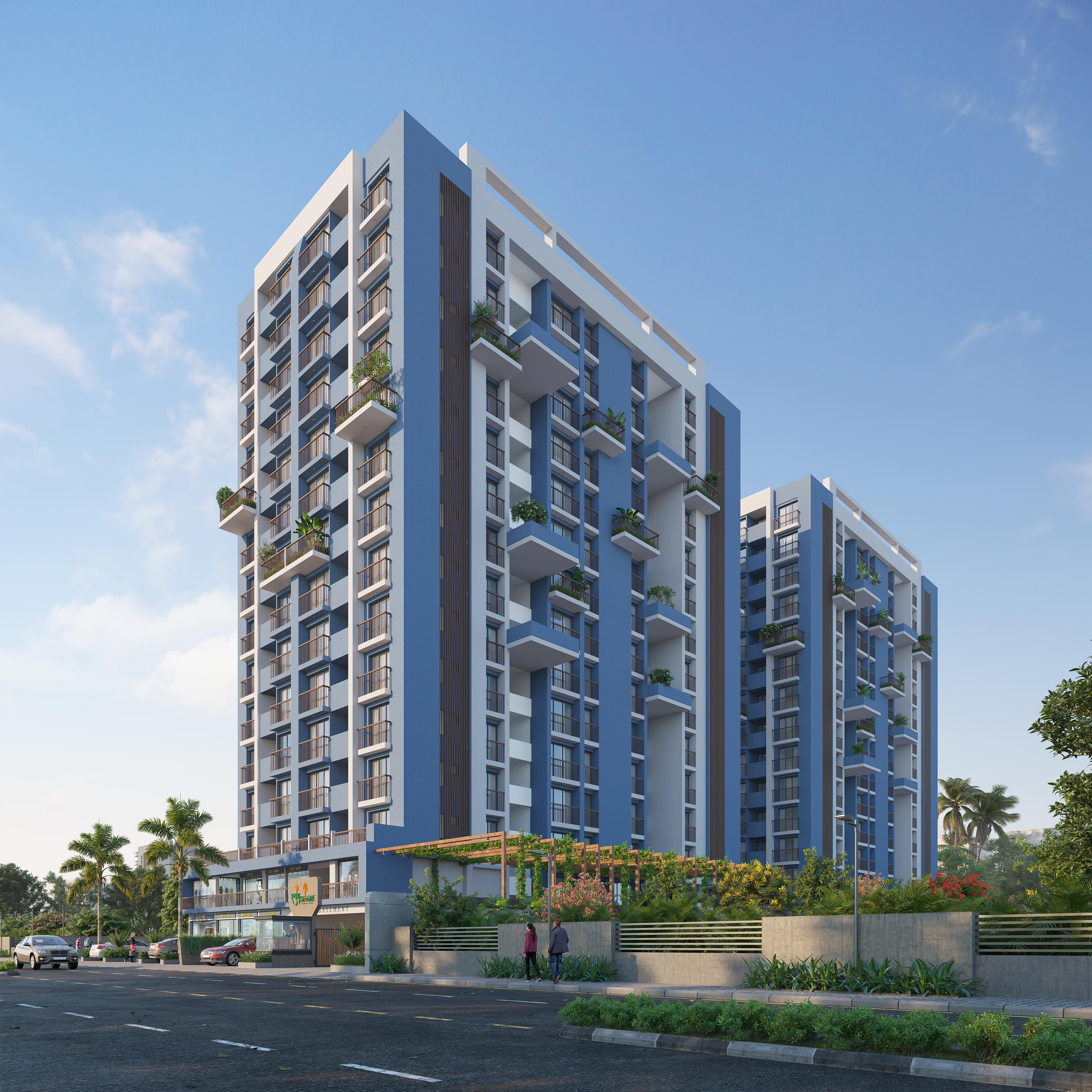 Resale 2 Bedroom 1700 Sq.Ft. Apartment in Althan Surat - 8508124