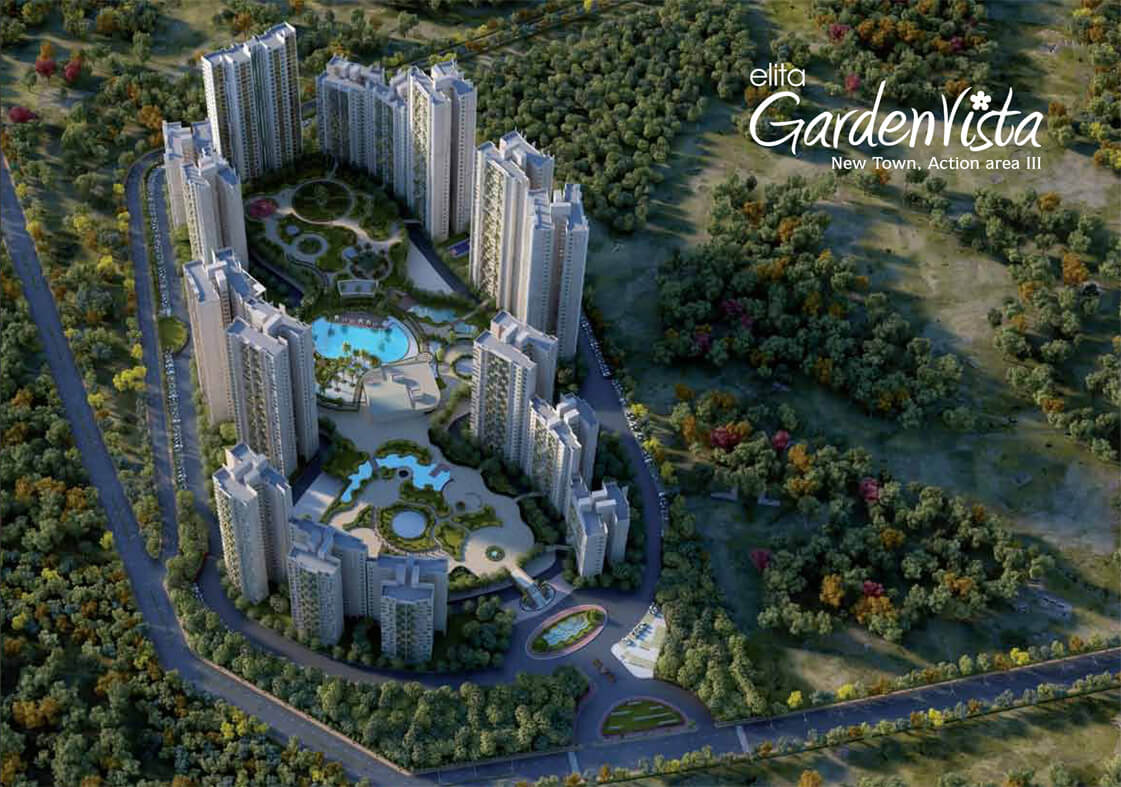 Resale 2 Bedroom 1080 Sq.Ft. Apartment in Elita Garden Vista, New Town Kolkata - 8752728
