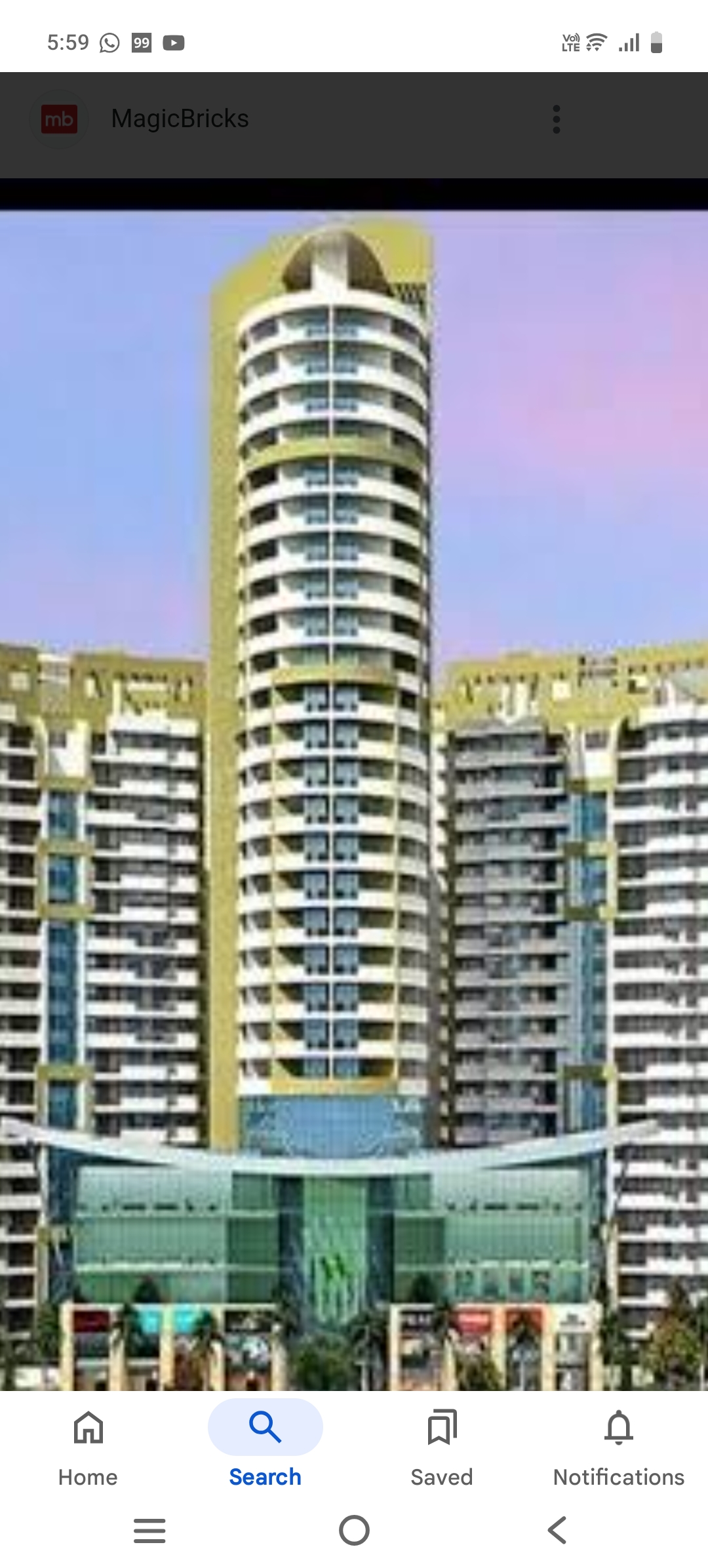 Rental 3 Bedroom 3205 Sq.Ft. Apartment in Parx Laureate, Sector 108 ...