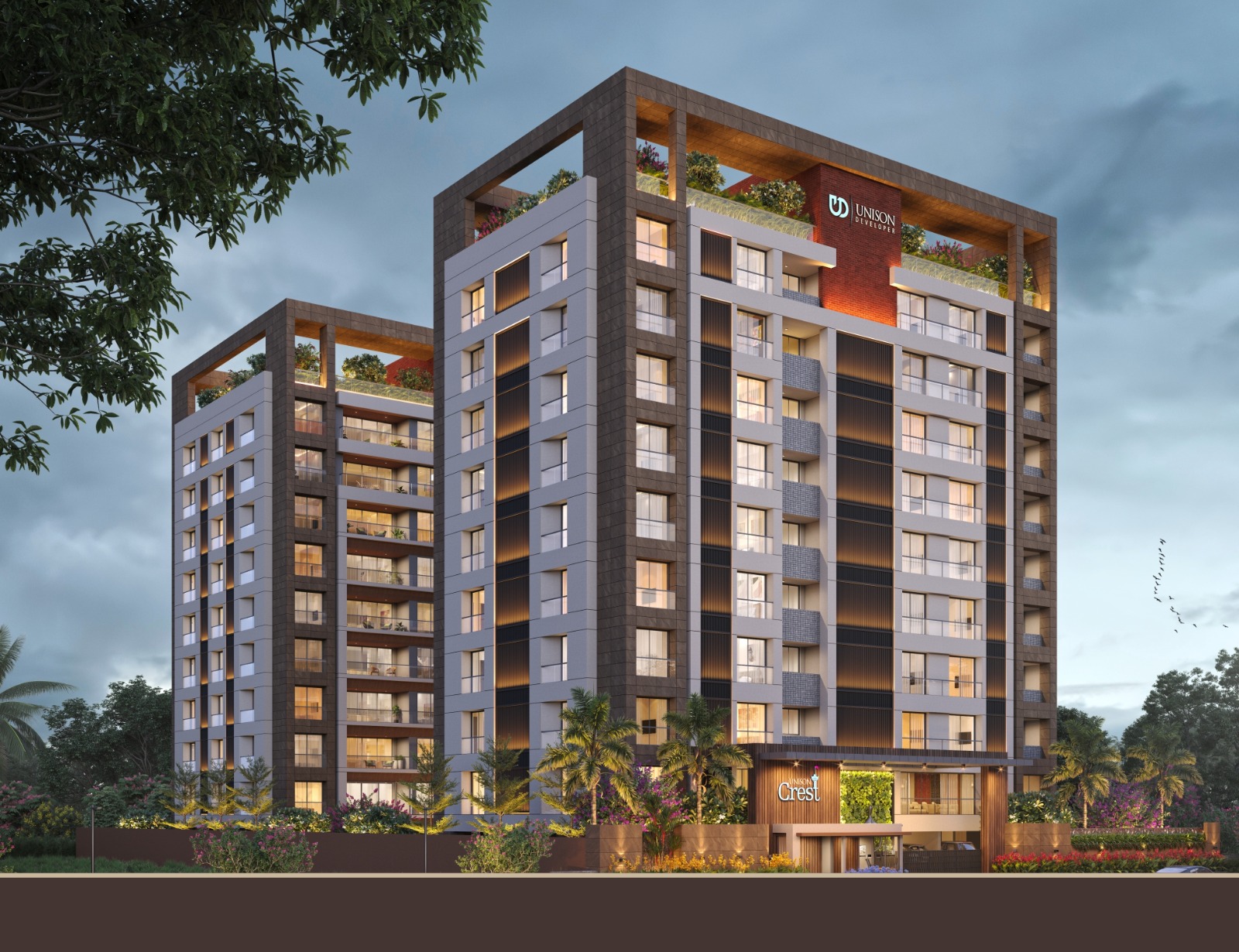 Resale 4 Bedroom 4600 Sq.Ft. Apartment in Vesu Surat - 8710233