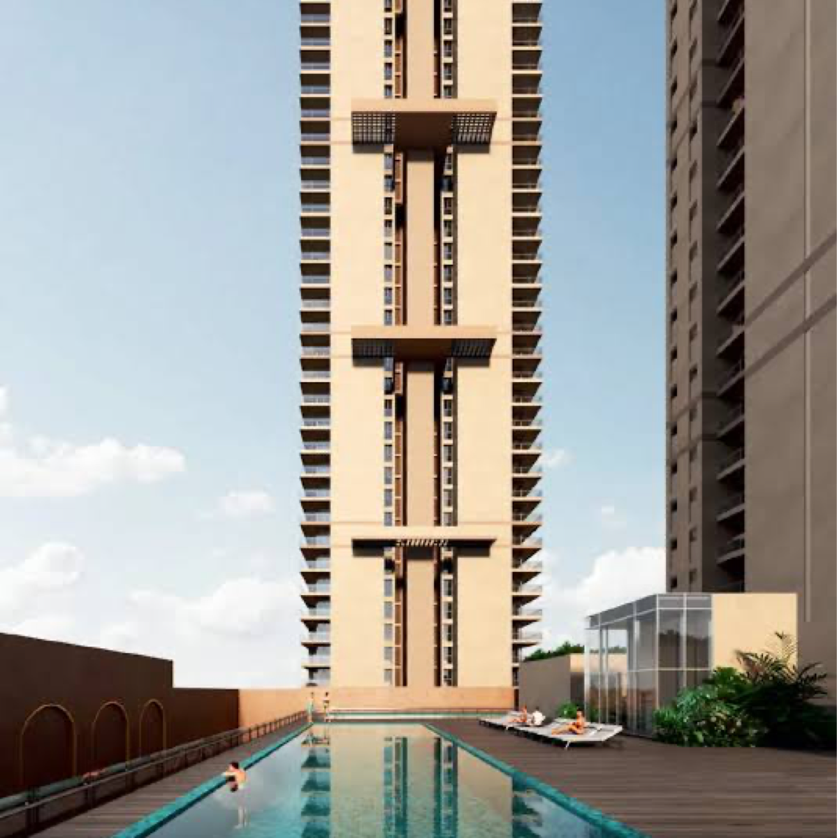 Rental 3 Bedroom 1159 Sq.Ft. Apartment in Conscient Hines Elevate ...