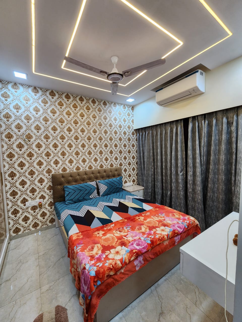 Rental 1 Bedroom 407 Sq.Ft. Apartment in Sunteck Maxxworld, Tivri ...