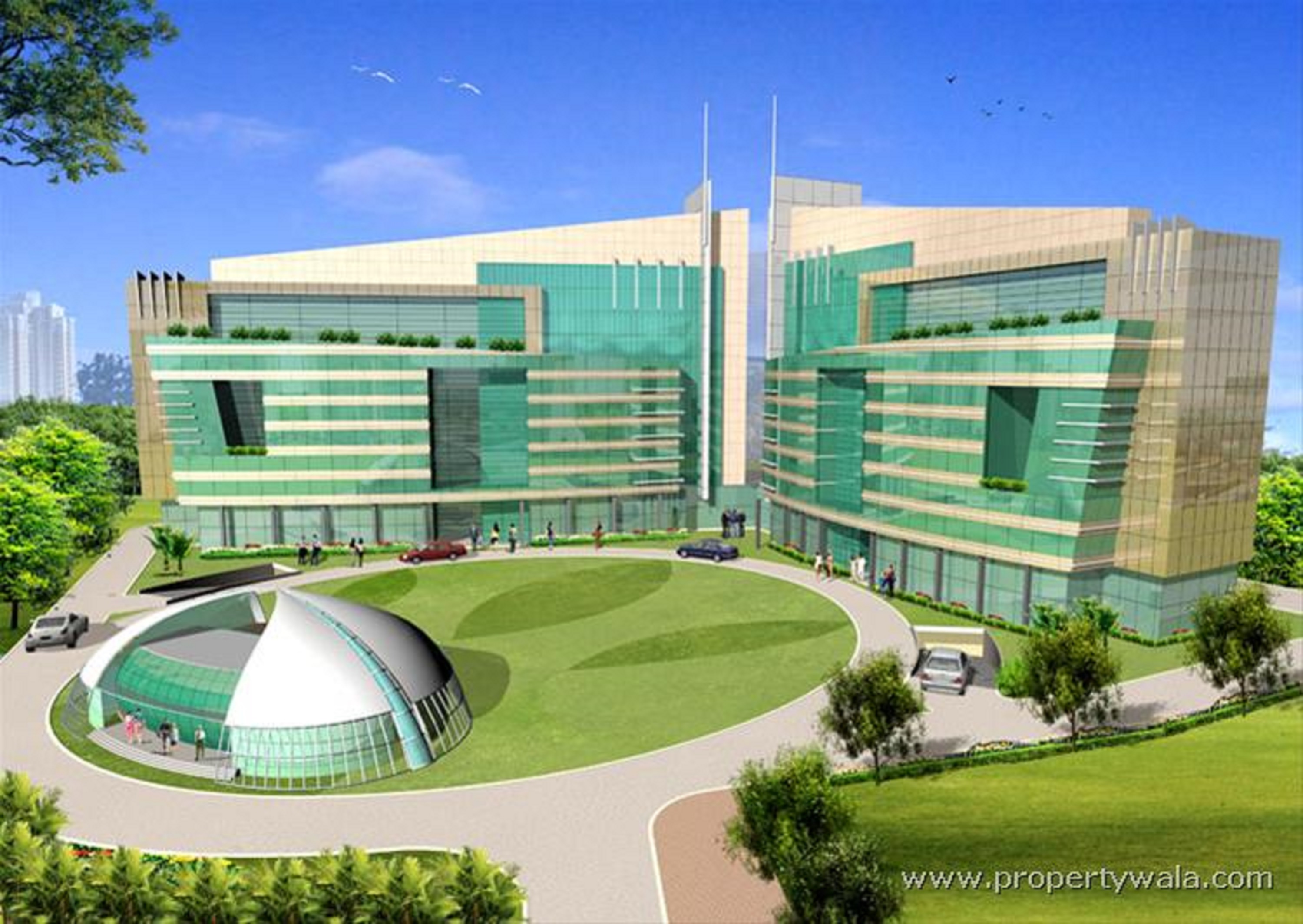 Rental Commercial Office Space 1000 Sq.Ft. in Spaze ITech Park, Sector ...