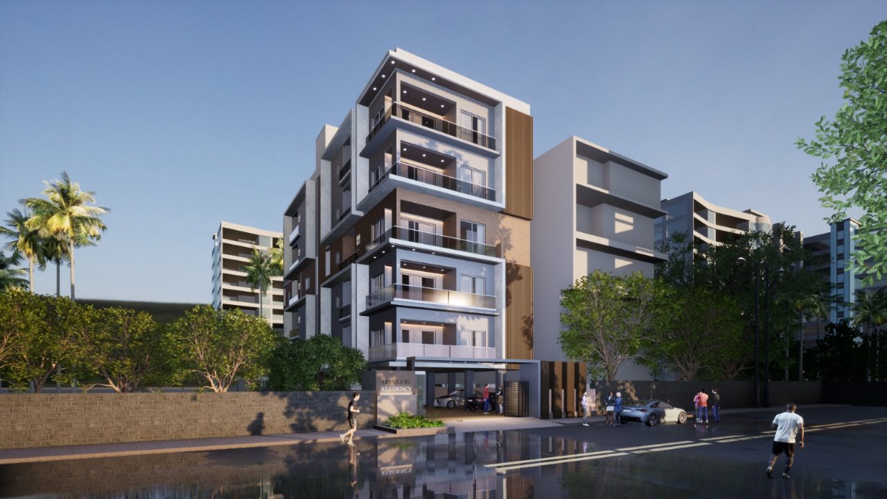 3 BHK Flats for Sale in Vaisakhi Skypark Yendada, Vizag
