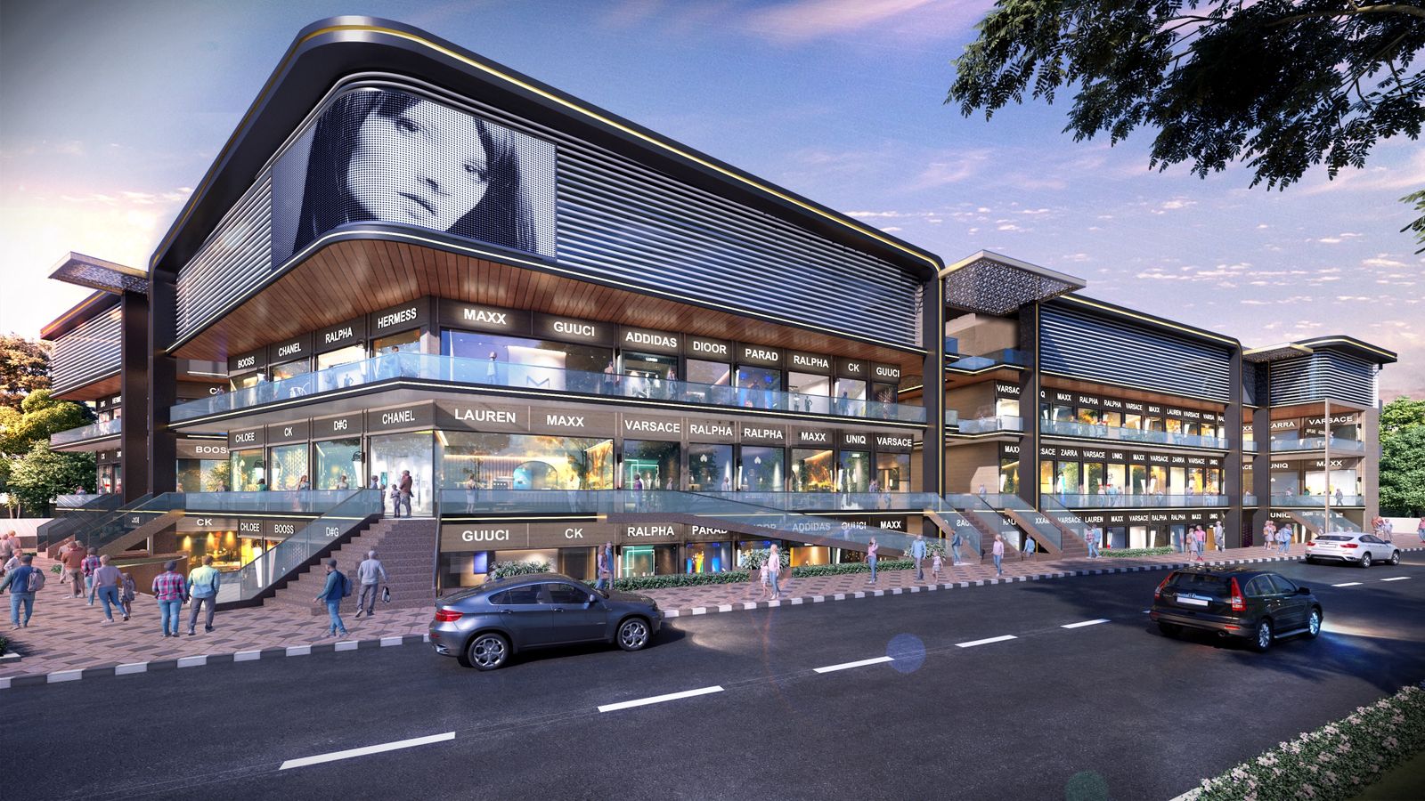 Resale Commercial Shop 212 Sq.Ft. in TRG The Mall, Nai Basti Dundahera ...