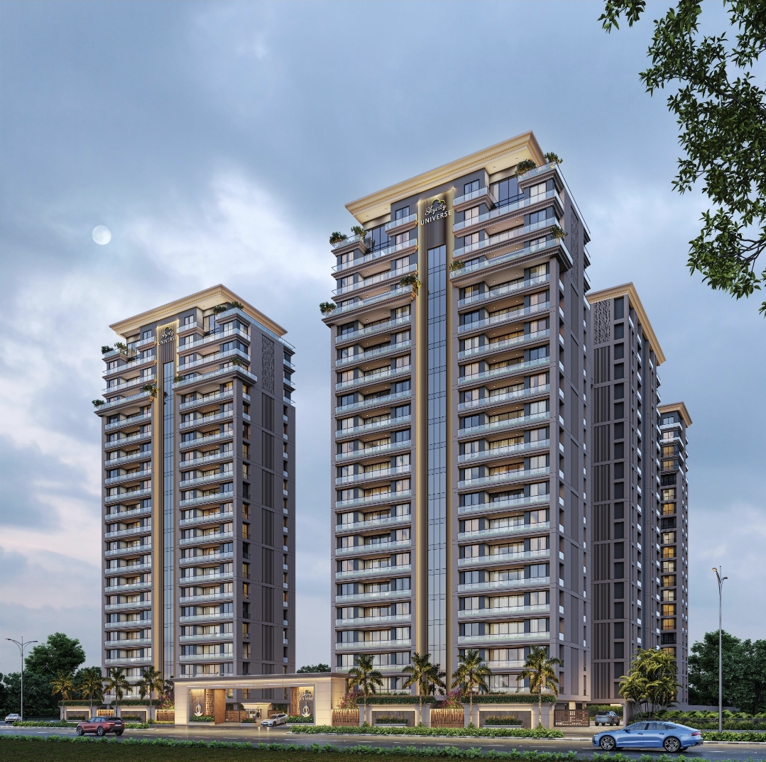 Resale 3 Bedroom 2600 Sq.Ft. Apartment in Vip Road Vesu Surat - 9233244