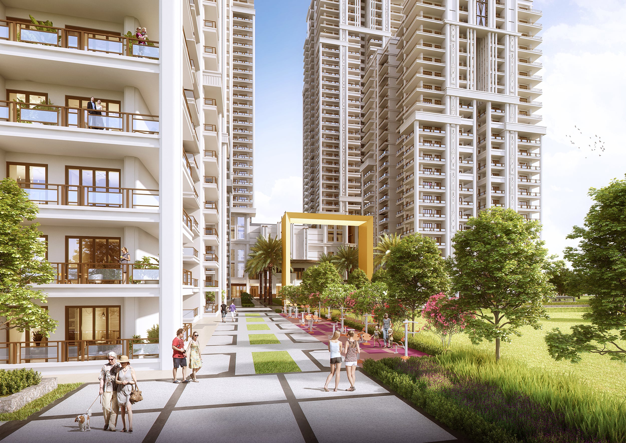 Resale 3 Bedroom 2800 Sq.Ft. Apartment in Hero Homes Palatial, Sector ...