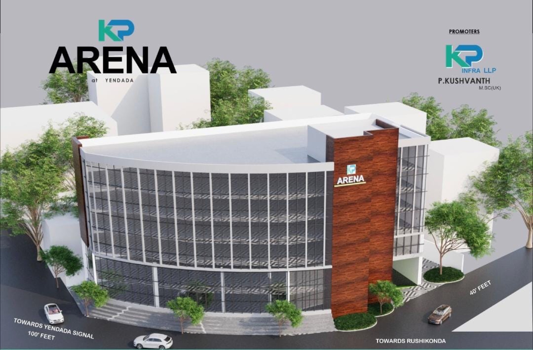 Resale Commercial Shop 1100 Sq.Ft. in Yendada Vizag - 9375616