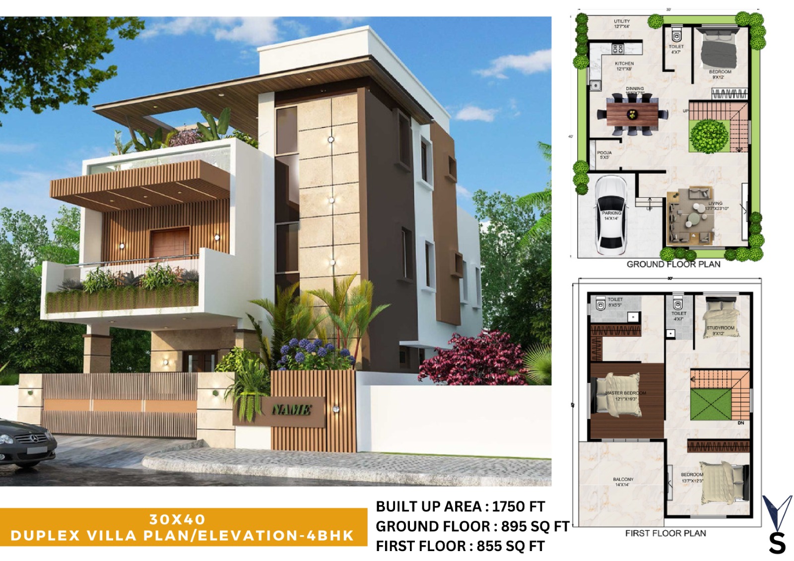 Resale 4 Bedroom 1750 Sq.Ft. Villa in Kanakapura Road Bangalore - 9579919