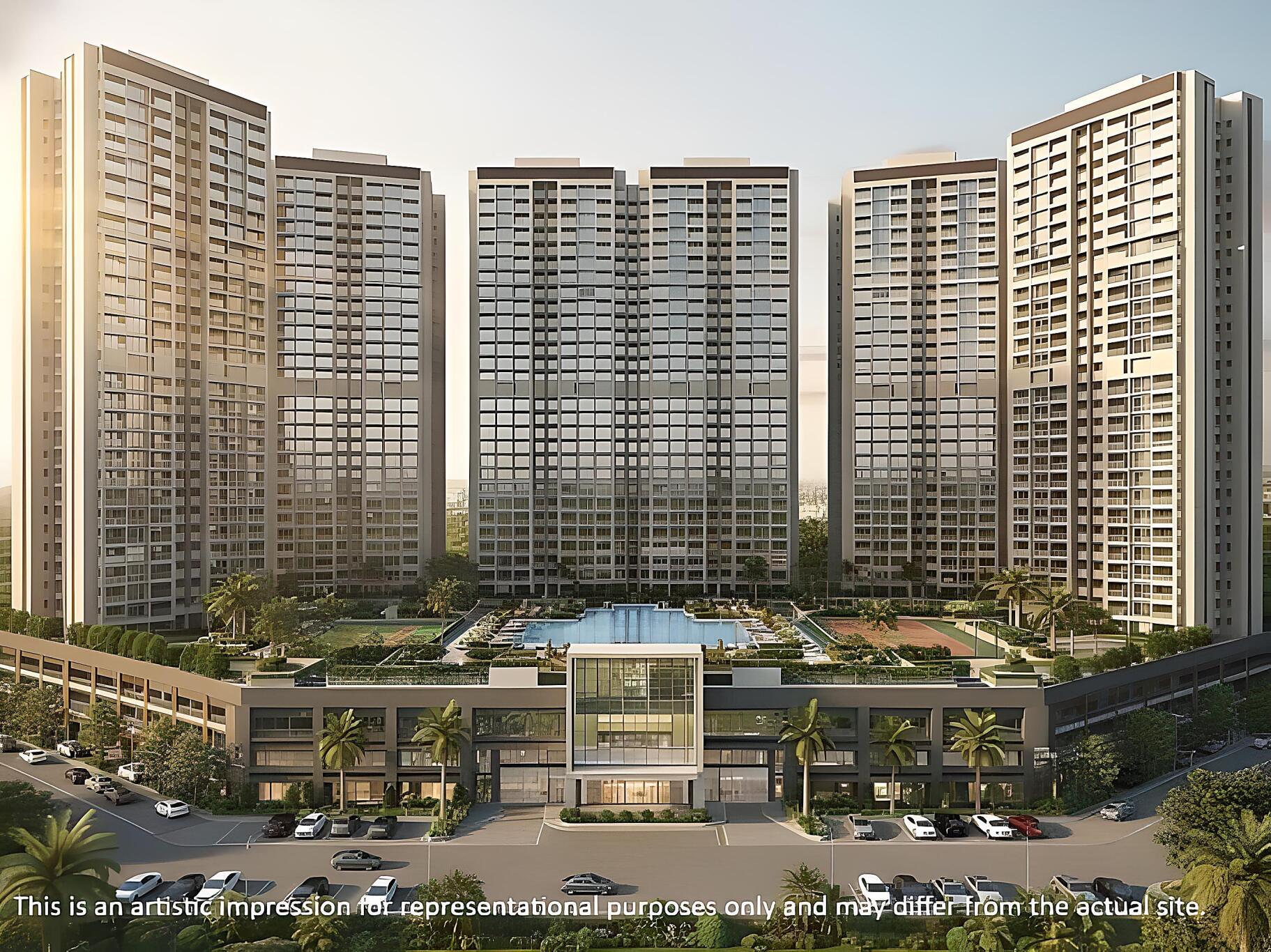Resale 2 Bedroom 950 Sq.Ft. Apartment in Godrej Elaris, Magarpatta City ...