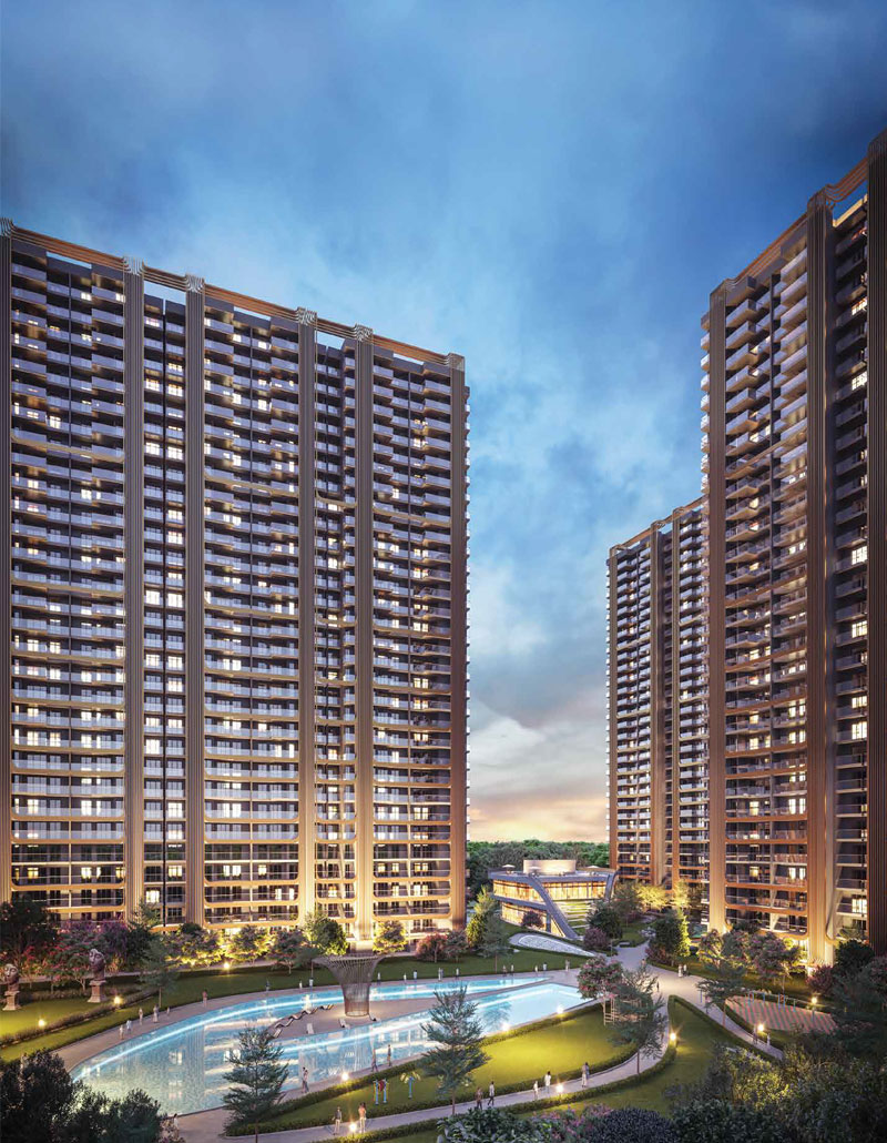 Resale 3 Bedroom 1555 Sq.Ft. Apartment in M3M Crown, Sector 111 Gurgaon ...